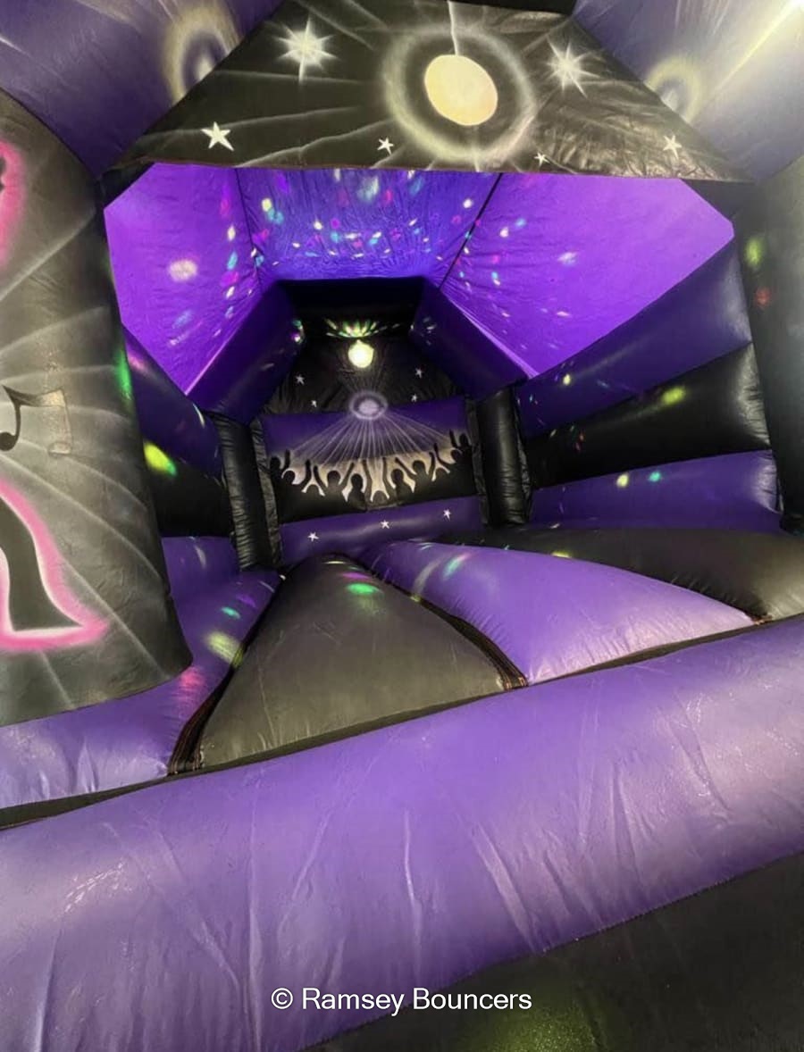 Disco Castle - Bouncy Castle Hire in Ramsey | Ramsey Bouncers